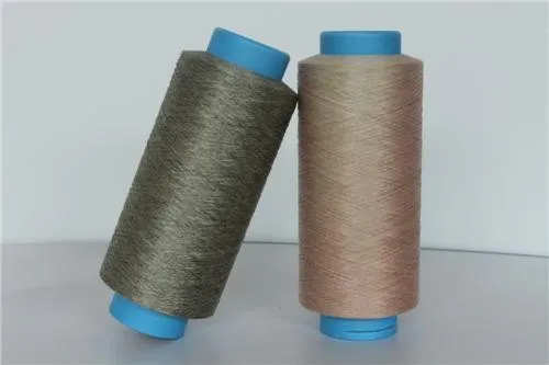High Tensile Strength Aty Polyester Air Textured Yarn For Sewing Thread ...