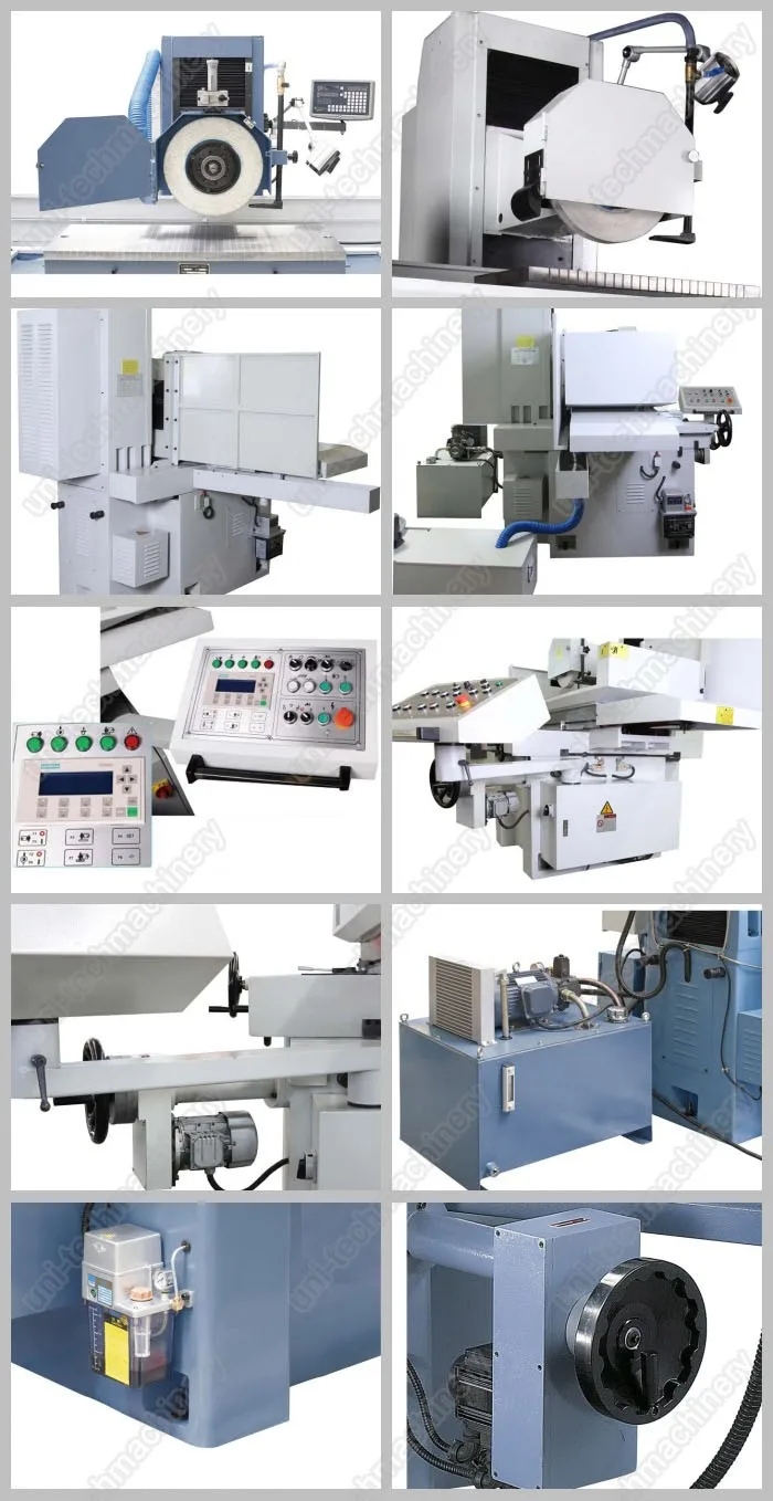 Hydraulic/electric Surface Grinder Vertical Saddle Moving Surface Grinding Machine Sga4080ahr ...