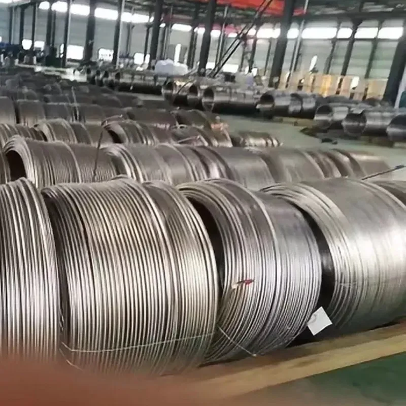 2mm 3mm Seamless Stainless Steel Coiled Tubing / Coil Tube In Astm A213 ...