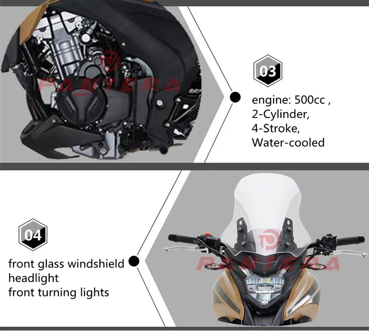 2022 Pantera PT500 - 500cc Racing Motorcycle with Power and Precision