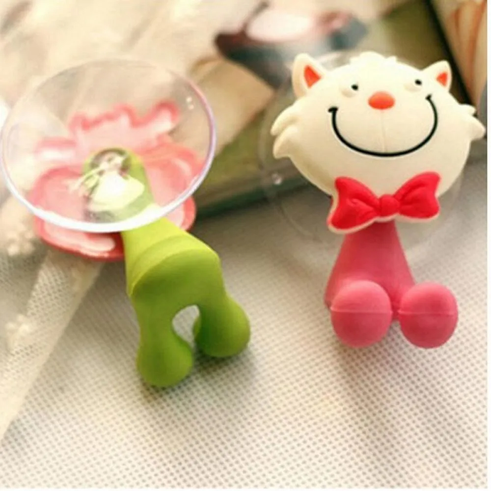 Free Shipping Animal Cute Cartoon Suction Cup Toothbrush Holder ...