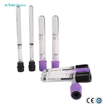Whole Purple Color Cap Vacutainer Edta K3 Blood Collection Tube - Buy ...