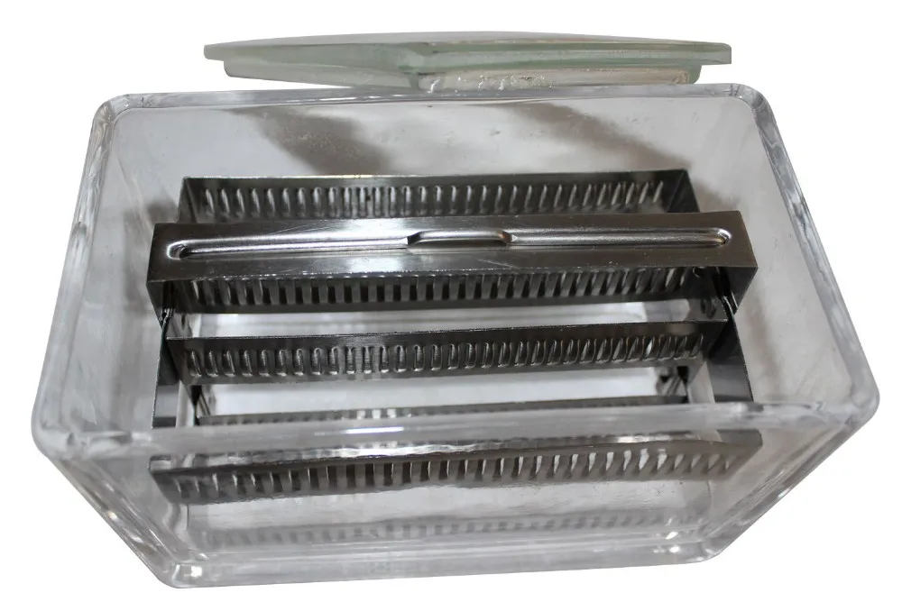 Glass Microscope Slide Staining Dish Tray From Msl (mslsdt01) - Buy ...