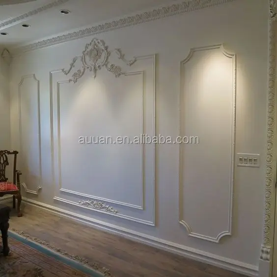 Guangzhou Hotsale Polyurethane Foam Chair Rail Trim for Home Decoration ...