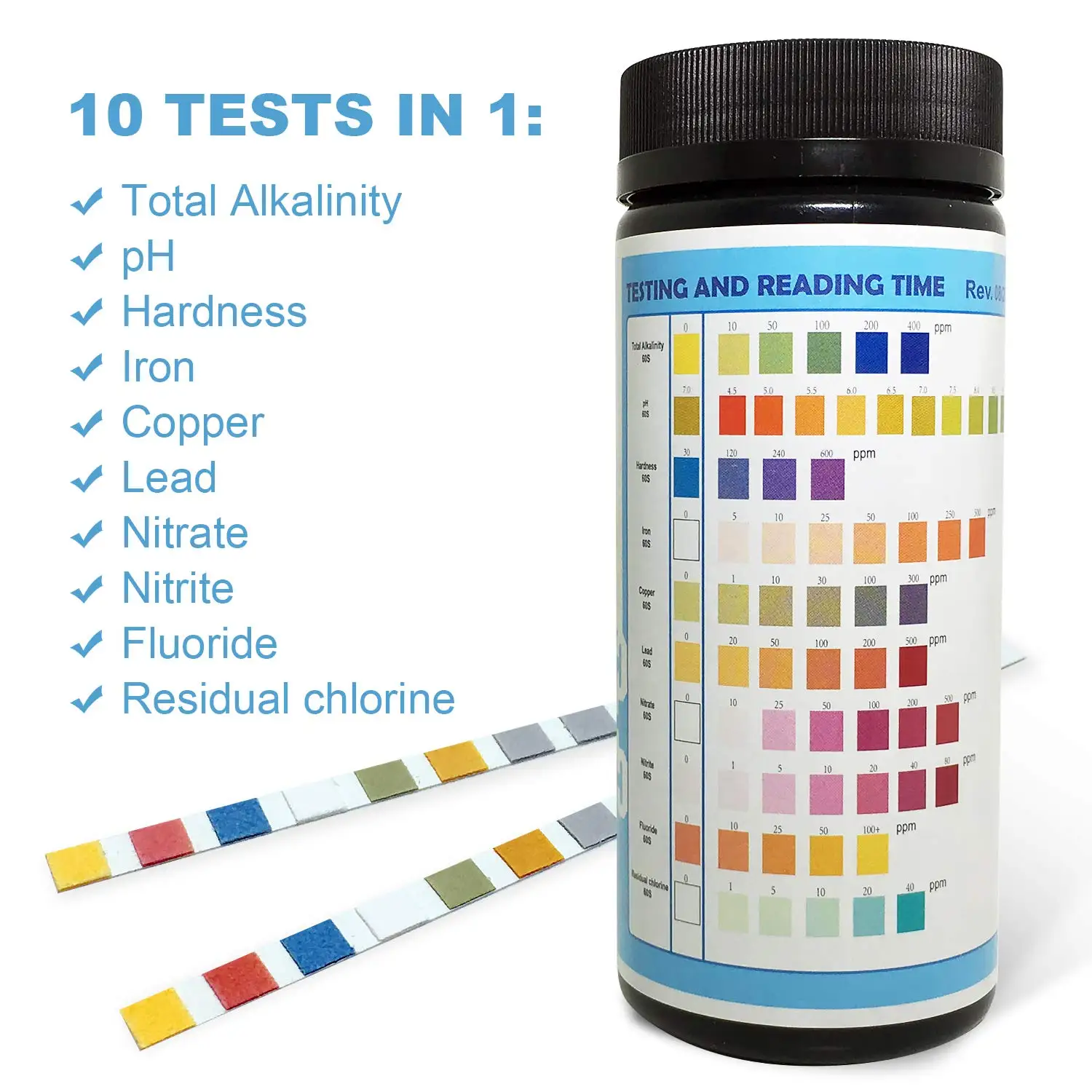 Urs-4b Fda Ce 4 Parameter Urine Test Strips Reagent Strips For ...