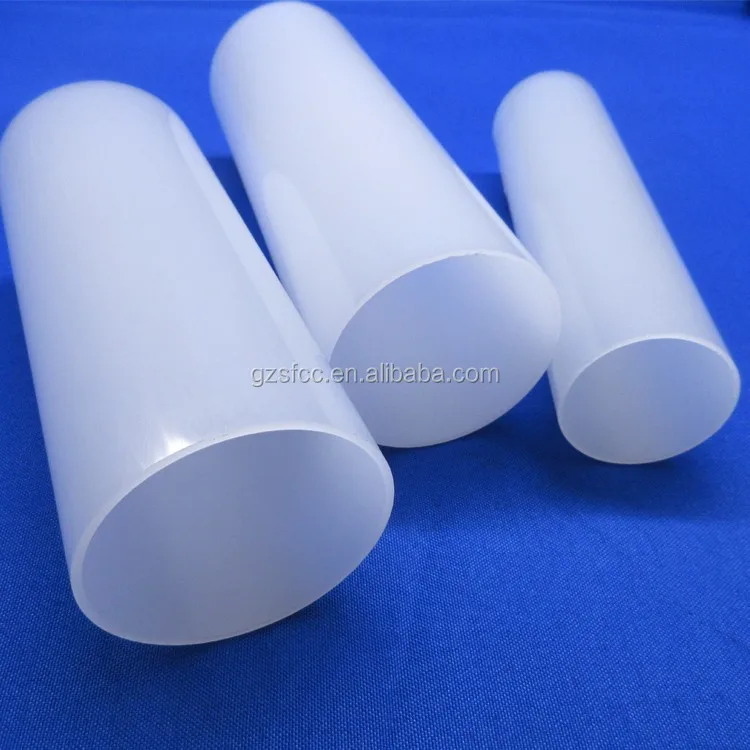 Opaque Milky White Acrylic Tube PMMA Pipe for Lighting