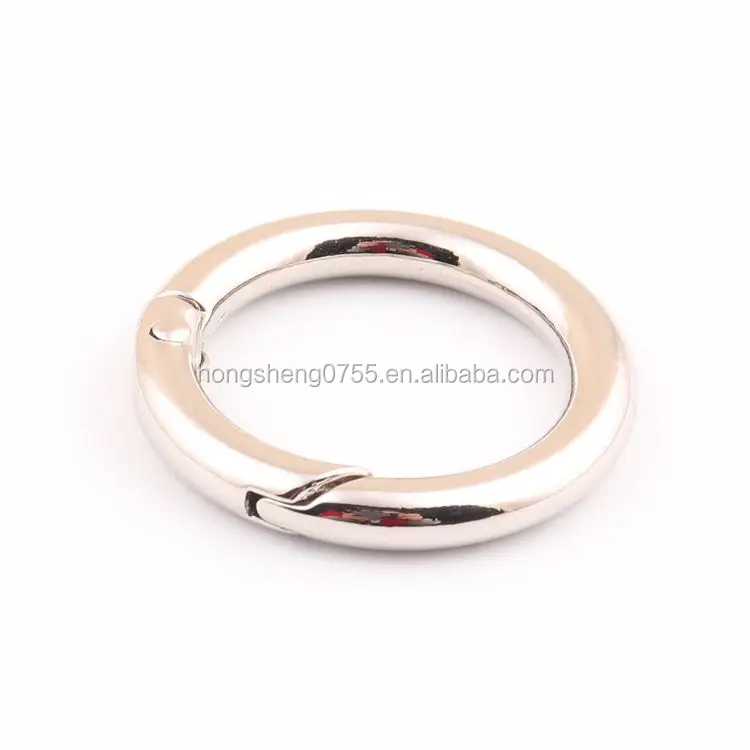 Hot Sale 1 Inch Metal Spring Gate Round O Ring For Bag Accessories ...
