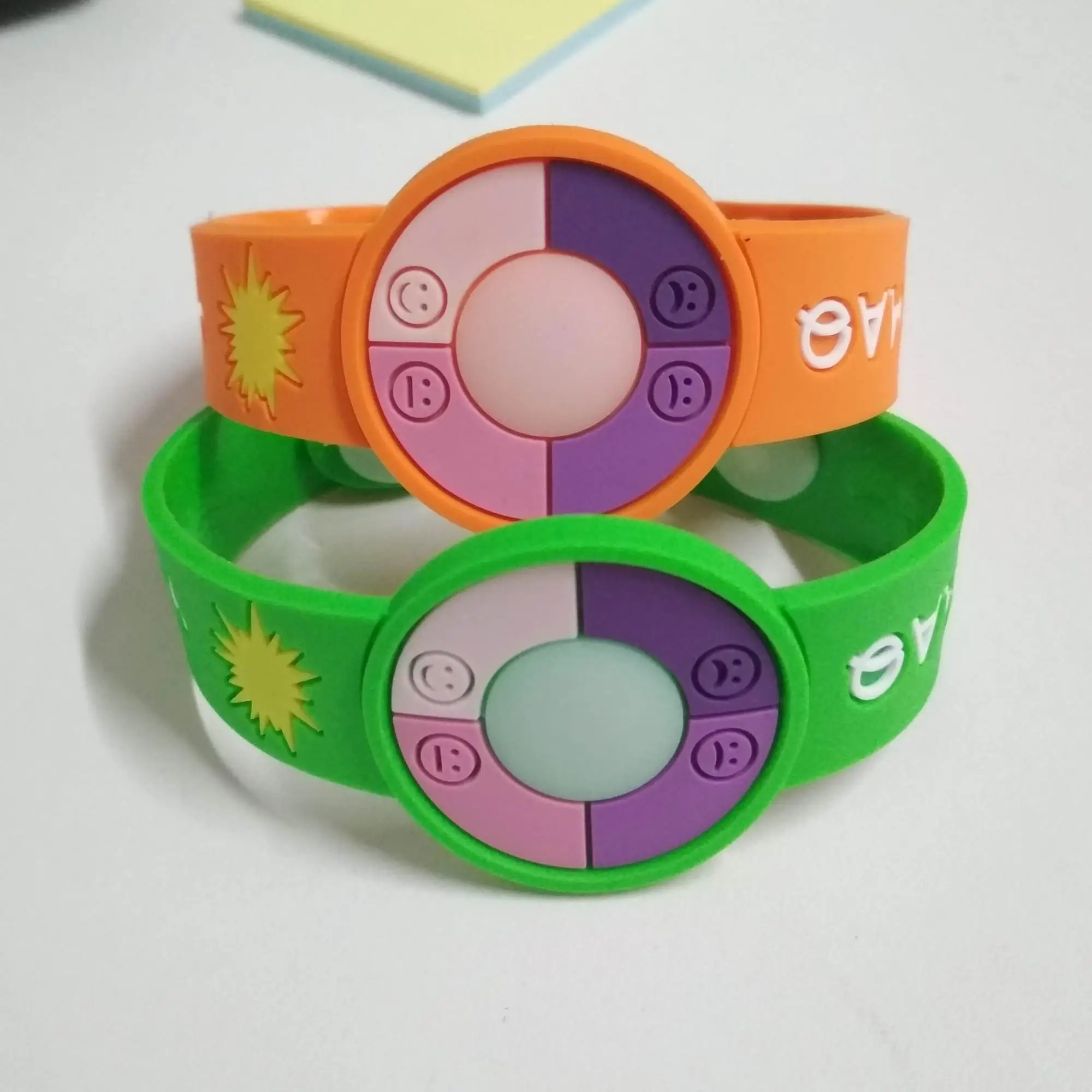 Ultraviolet-proof Color Change UV Test Bracelet - Customizable