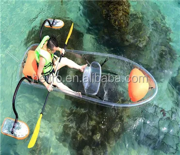 Clear Plastic Boat - Transparent Kayak for Sale