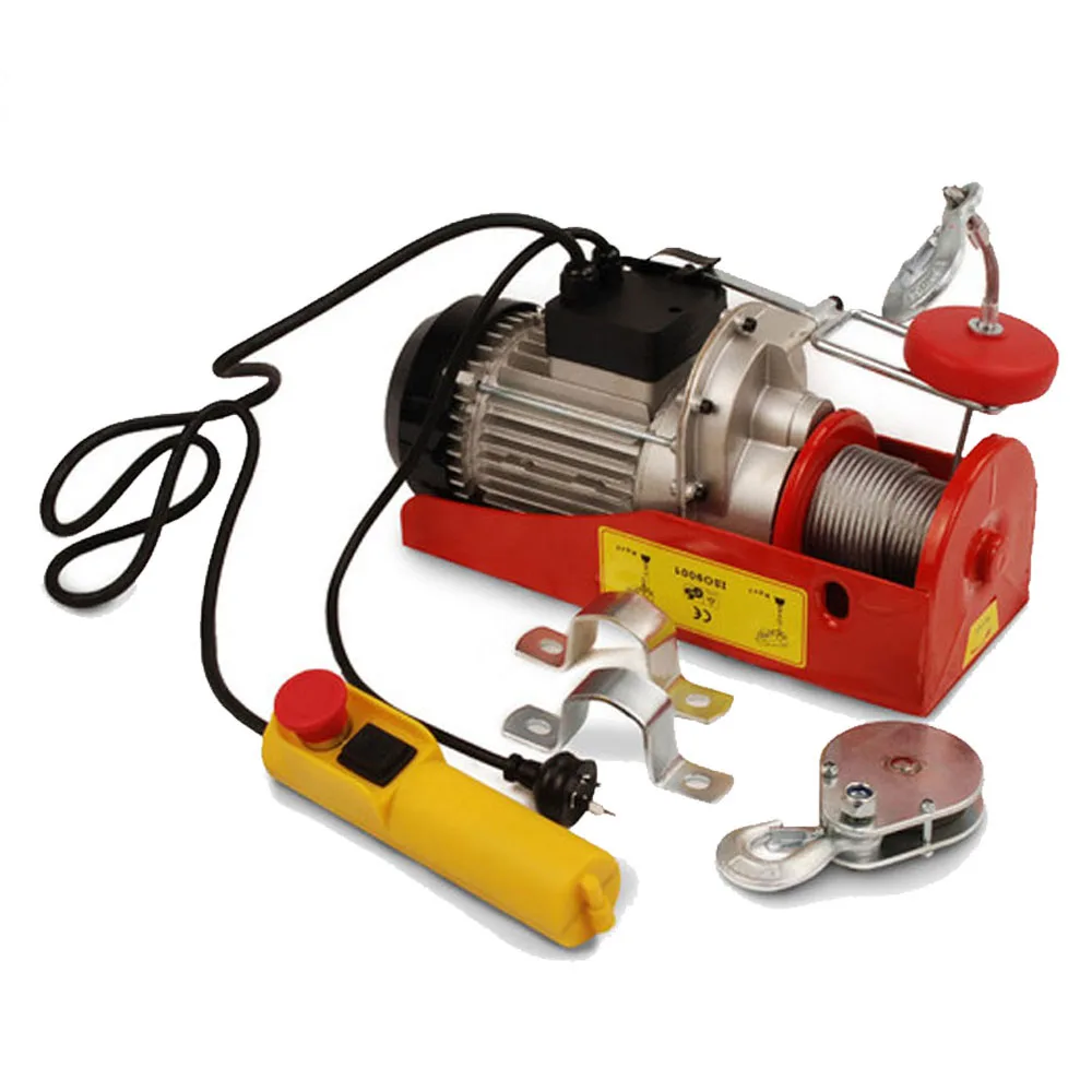 Small Electric Hoist Mini Crane Motor Mini Electric Hoist With Control ...