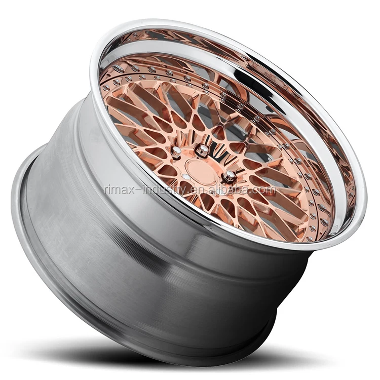 Customized 2 Piece 3 Piece Deep Dish Forged Racing Rims