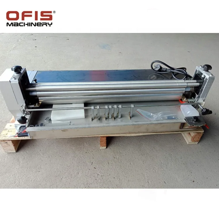 Ofis 380mm Glue Coating Machine Cold Glue Machine - Buy 380mm Glue ...