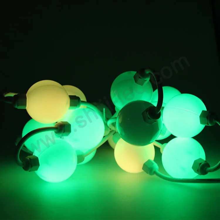 3d Effects 50mm 4leds Ucs1903 Multi Color Outdoor Hanging Led Light ...