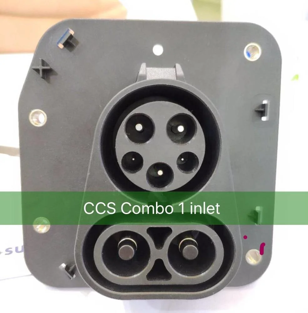 80A 150A 200A European CCS Combo 2 EV AC DC Socket for Charging Stations