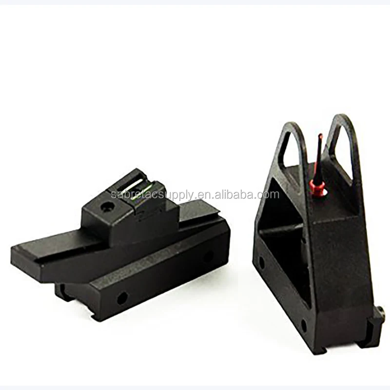 Hunting Adjustable Quick Detachable Ar15 Iron Sights For Dovetail 3/8 ...