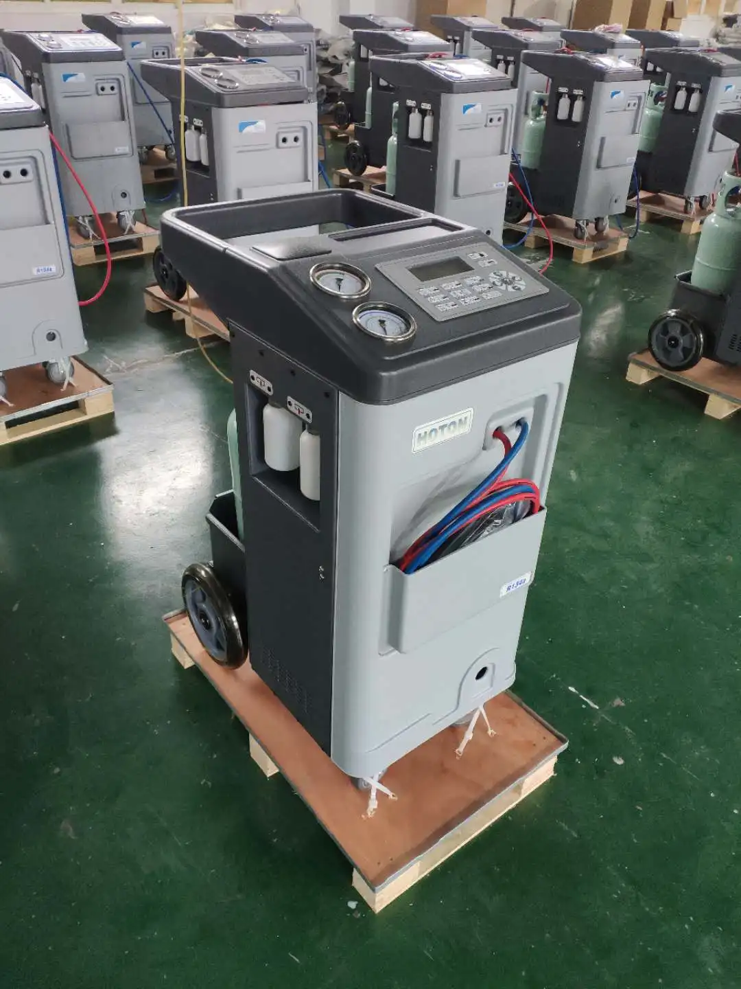 HOTON R1234YF Refrigerant Recovery Recycling Machine for Car Air ...