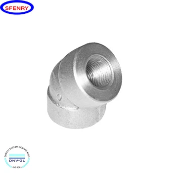 Forged 3000 Lb Sus 304 A105 Sw Socket Weld And Threaded Scrd 45 Degree ...