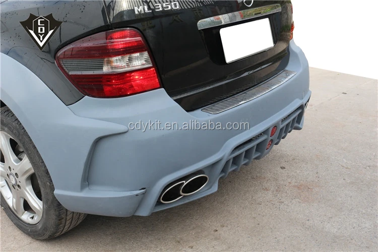 High Quality ML CLASS W164 Converted Kit to WD Style Body Kit for MB Ml ...