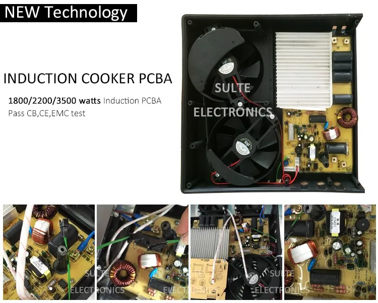 1800/2200/3500 Watts Top-rated Induction Hob Pcb Circuit Board - Buy ...