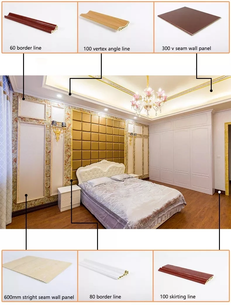 Factory Price Flame Retardant Bathroom Pcv Wall Panel - Buy Bathroom ...