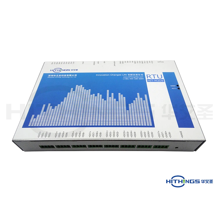 Lora Wireless Temperature Sensor RTU Scada System Modbus Gateway ...