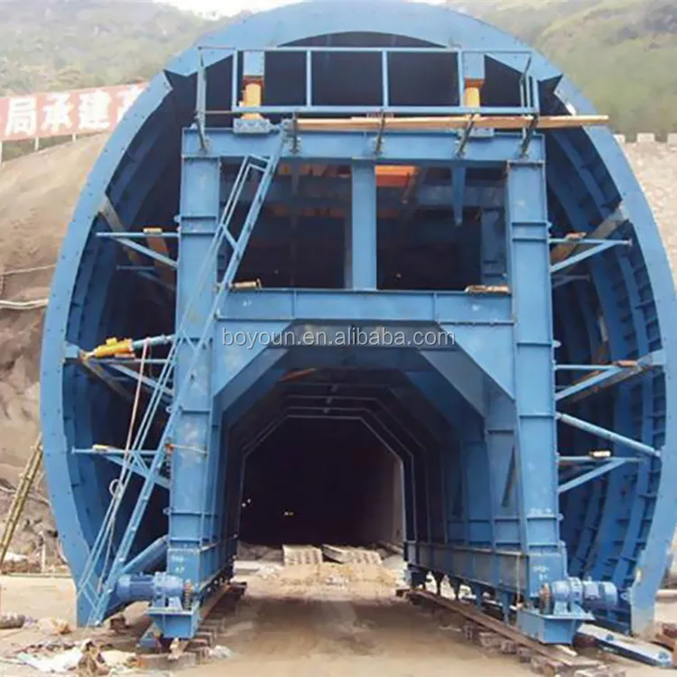 Hydraulic Support Q235 Steel Tunnel Machine Tunnel Lining Formwork ...