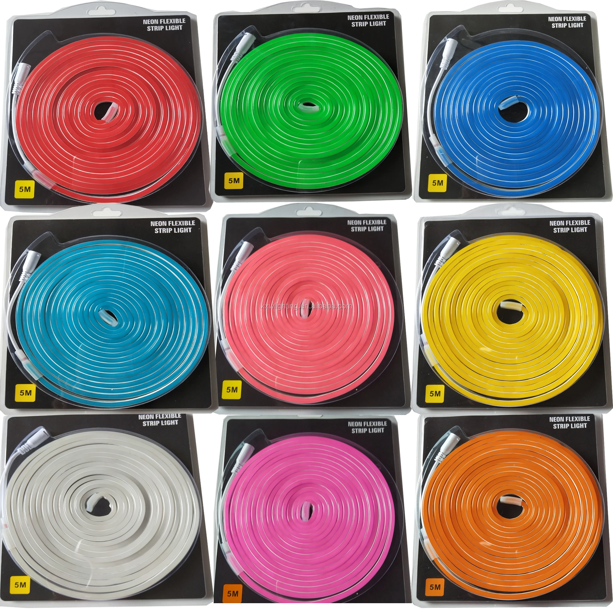 Hot Sale PVC Neon Flexible Strip Light 5m/set Smart Kits
