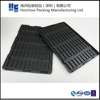 Export Black Plastic Pcb Tray Packaging,Antistatic Esd Vacuum Formed ...