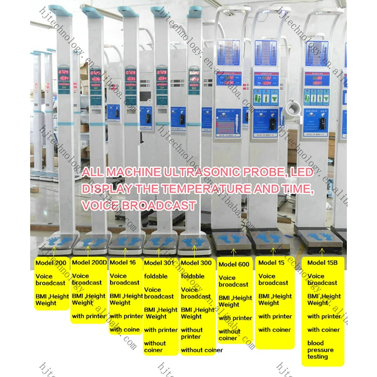 Foldable Bmi Height Weight Scale Machine Phoenix,Electric Weight ...