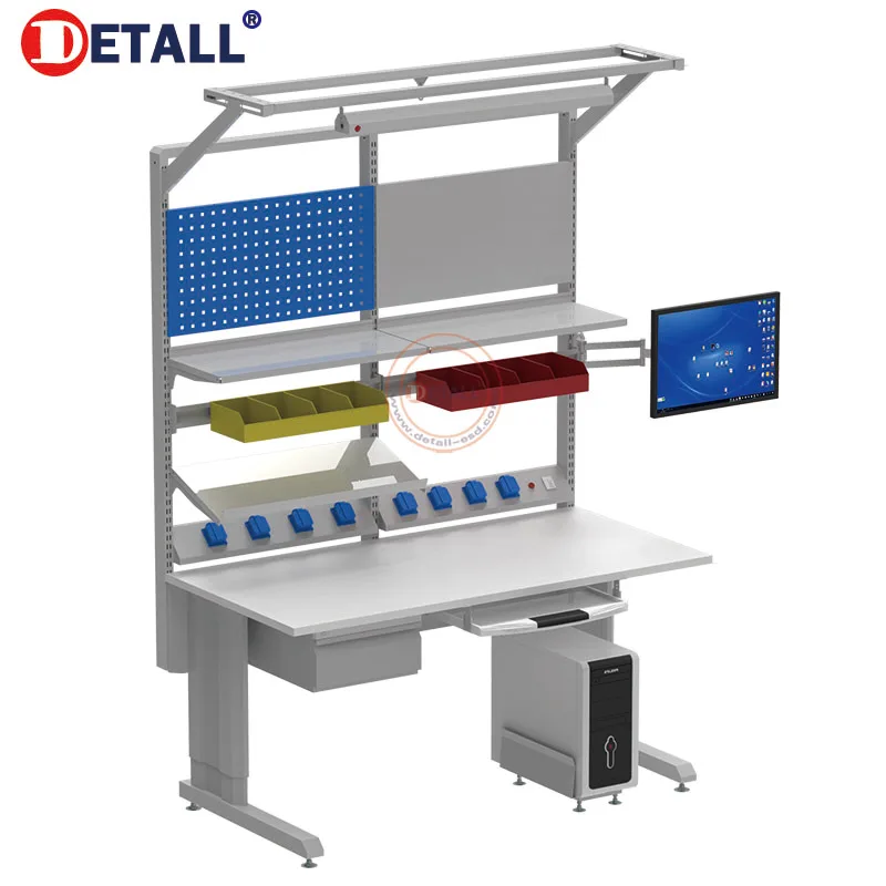Detall- Inspection Esd Table With Light - Buy Inspection Table With ...