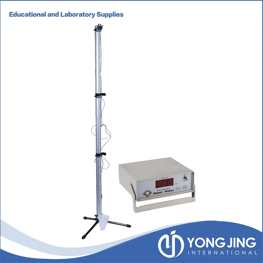 Free Fall Apparatus with Timer and Photogates for Physics Teaching