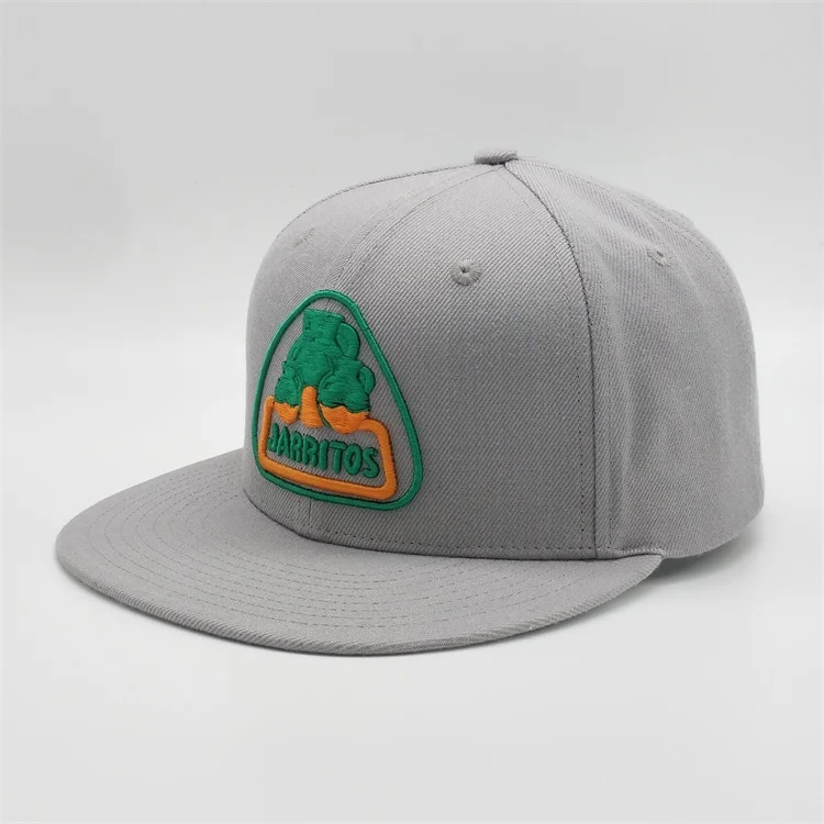 Custom 6 Panel 3d Puff Embroidery Snapback Hat, Adjustable Mesh Yellow ...