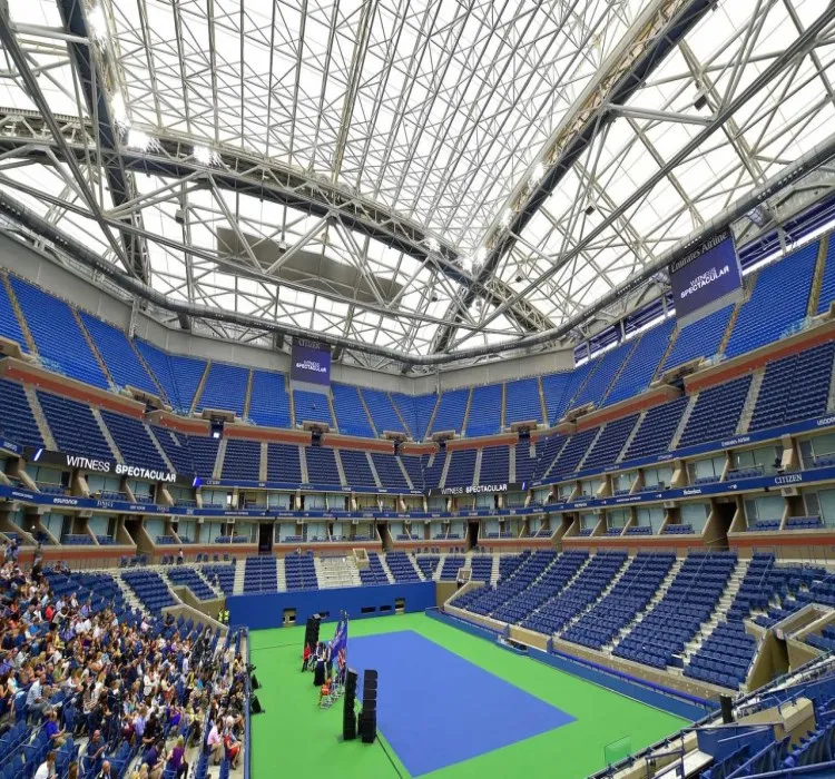 Steel Roof Trusses Design for Dome Structure Football Stadium