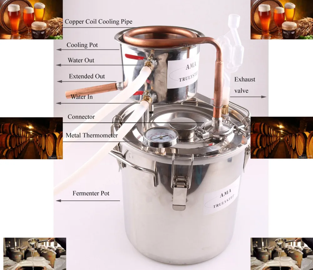 Oil Distiller 3gal/12l,Distillation Equipment,Machinery Machine Kits ...