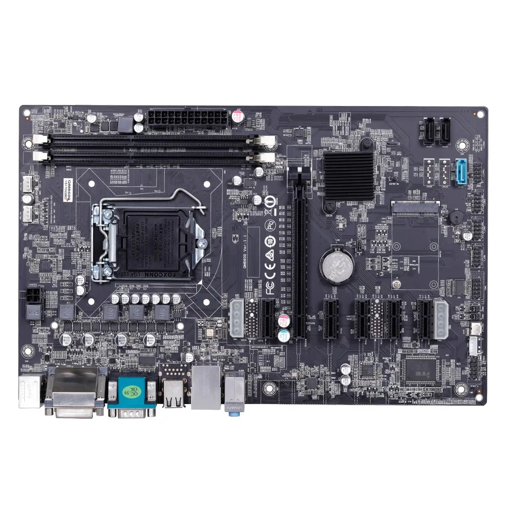 Intel H81 Chipset 1150 Socket Core I3/i5/i7 Processor 2*ddr3 16gb Ram 6 ...