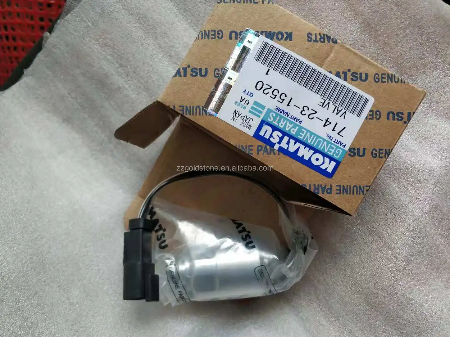 Solenoid 714-23-15520 For D65 D155a-6 D275a-5r D375a_5 D475a-5 Wa400-5l ...