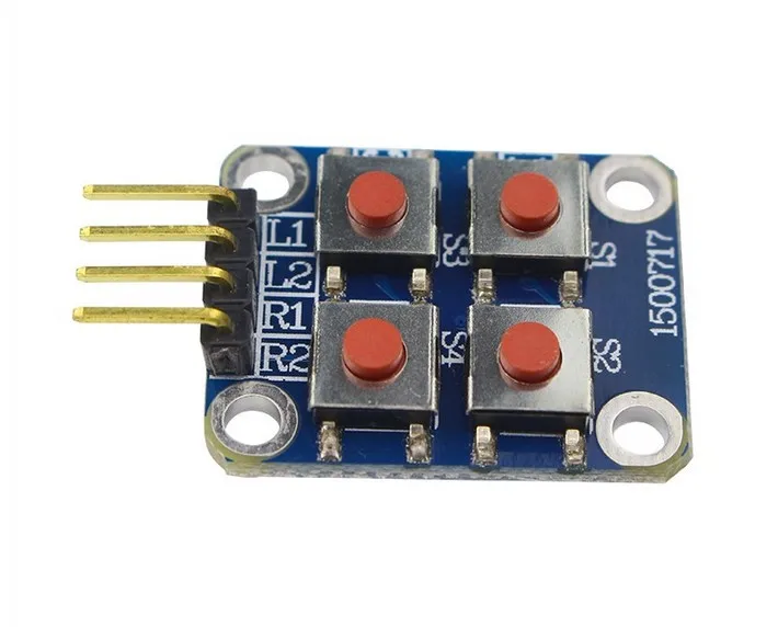 2x2 Matrix 4 Button Module 4 Push Button Keyboard Switch Key Board Kit