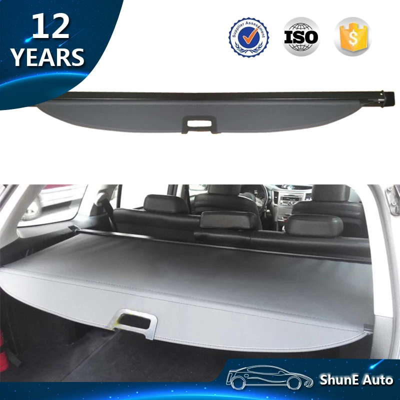 High Quality Rear Trunk Cargo Cover Black Colour For Subaru Outback ...