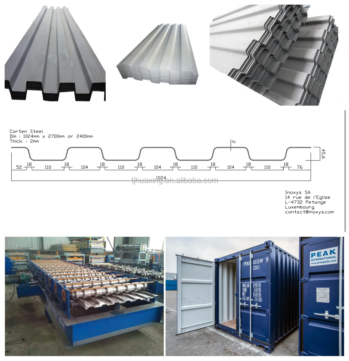 Corten Steel Shipping Container Front End Panel| Alibaba.com