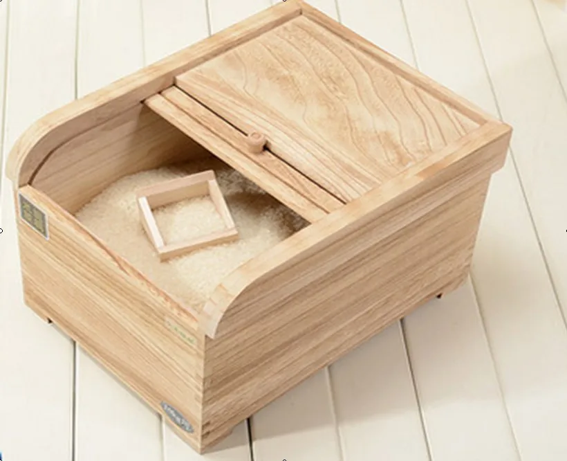 Wooden Rice Box For Kitchen - Buy Hot Sell Wooden Rice Box For Kitchen ...