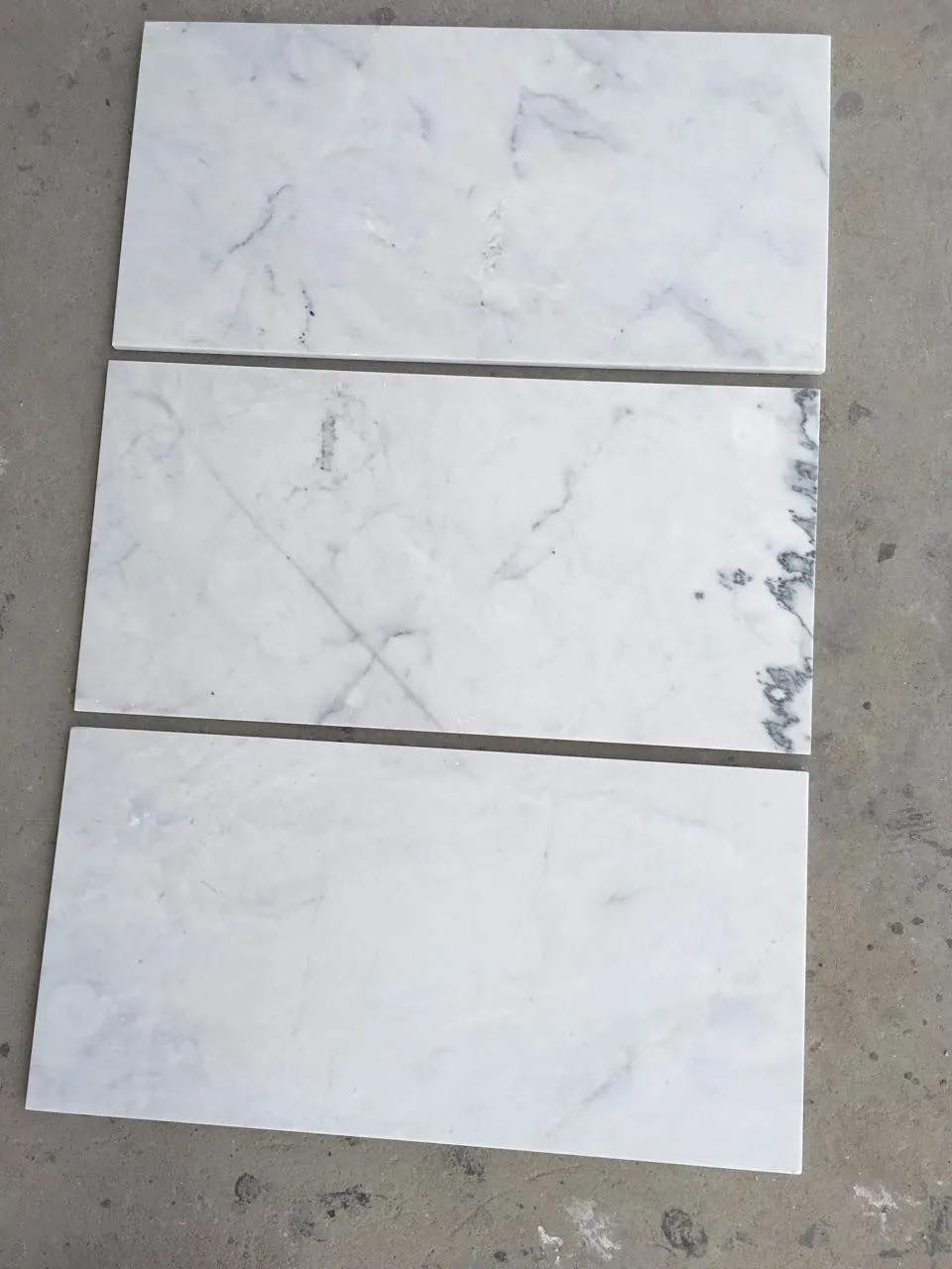 Carrara Weiß Marmor Dekorative Wand Panels Boden Stein Fliesen - Buy ...