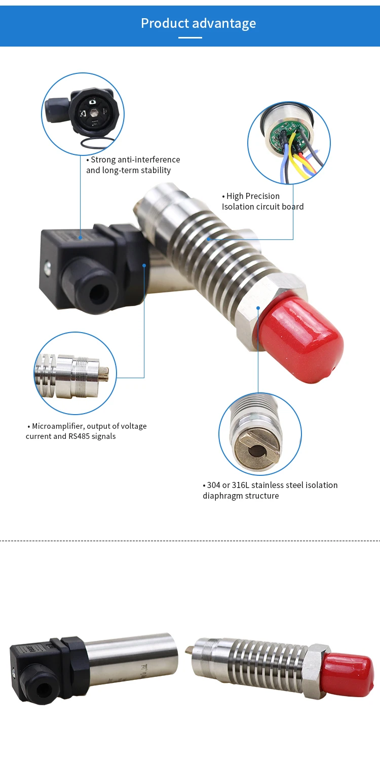 High Temperature Bitumen Melt Pressure Sensor - Digital