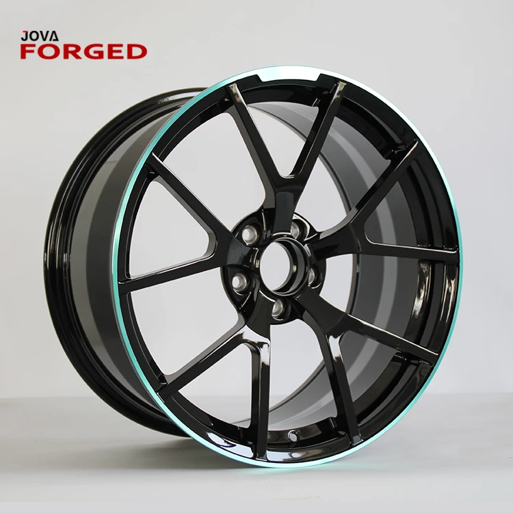 Glossy Black Concave Monoblock Forged Rims 15-17 Inch
