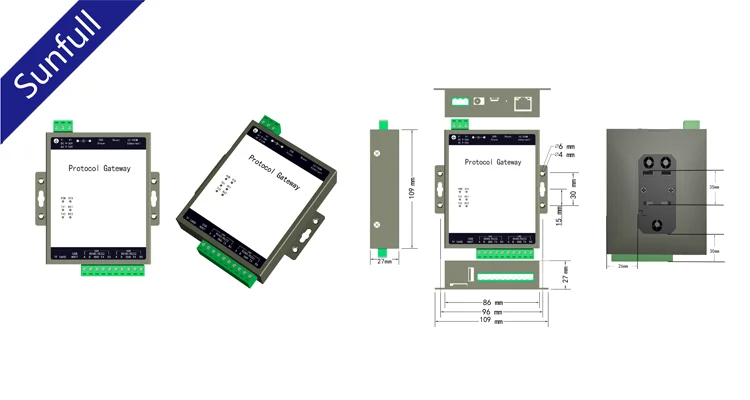 Modbus Watermeter to Modbus Gateway - Efficient Data Transfer