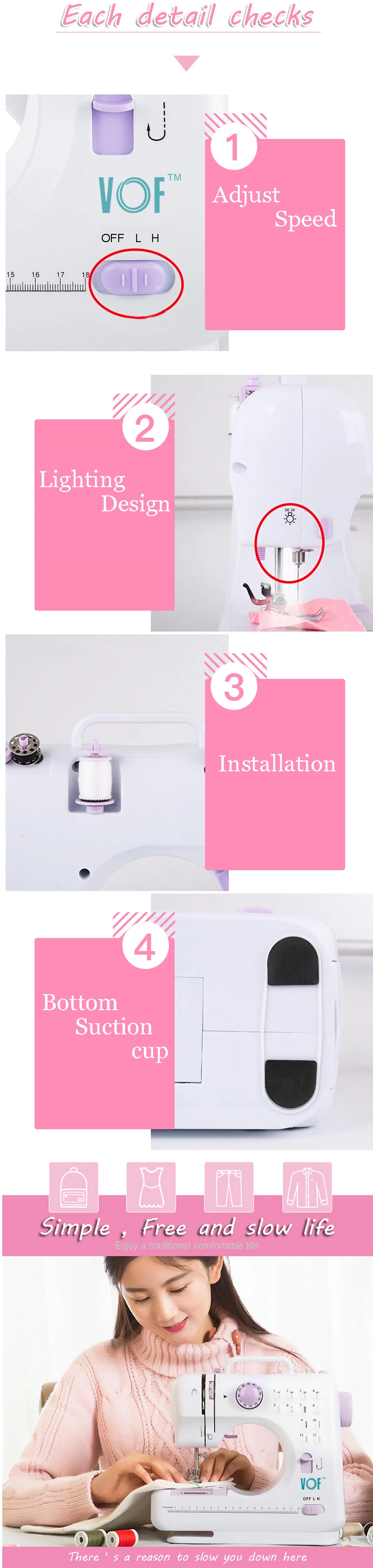 Multi-function High Speed Dressmaker Sewing Machine - Buy Multi ...