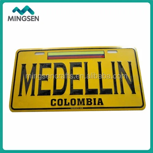 Motorcycle Personalized Fun Car Number Plate - Buy Custom Novelty ...