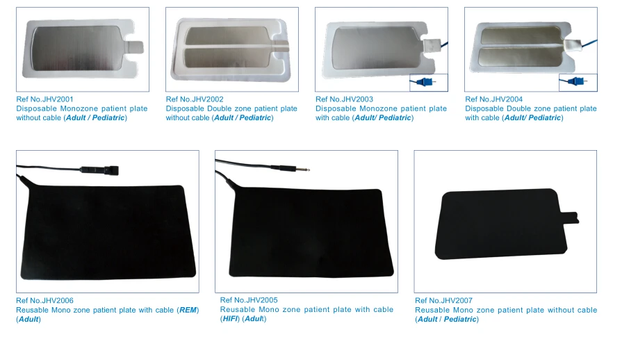 Reusable Electrosurgical Grounding Pads Surgical Patient Diathermy Pad ...