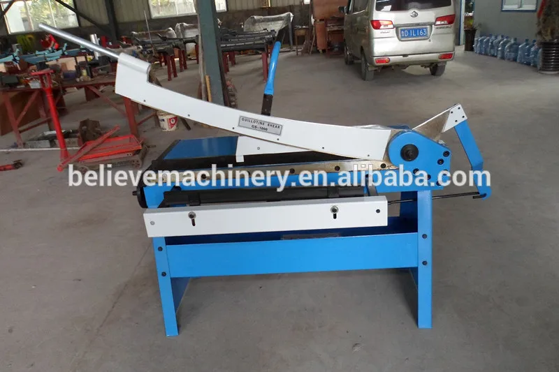 Manual Hand Plate Shear Solid and Precise Sheet Metal Plate Shear ...