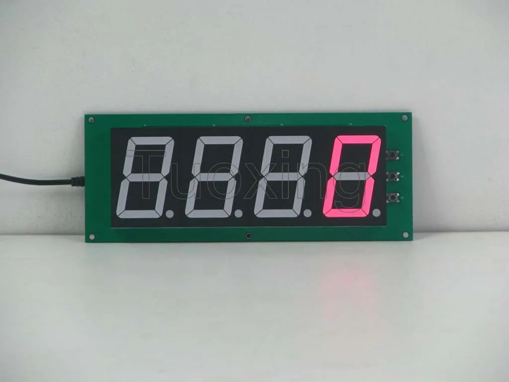 2.3 Inch 4 Digits Led Module Count Up Days Counter - Buy Days Counter ...