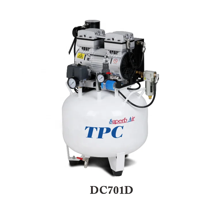 Tpc Advanced Dental Air Compressor Oil-free Quiet Air Dental Compressor ...